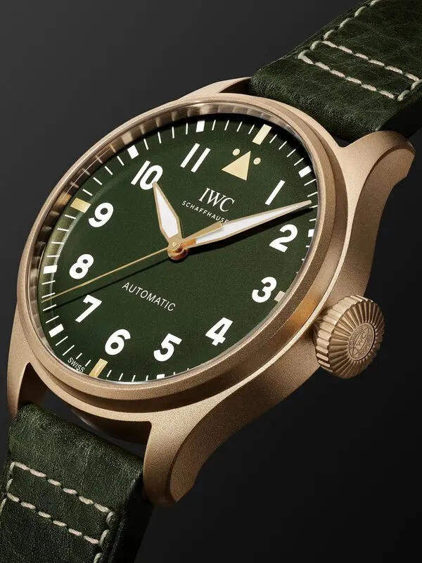 IWC SCHAFFHAUSEN Automatic Bronze Spitfire Watch