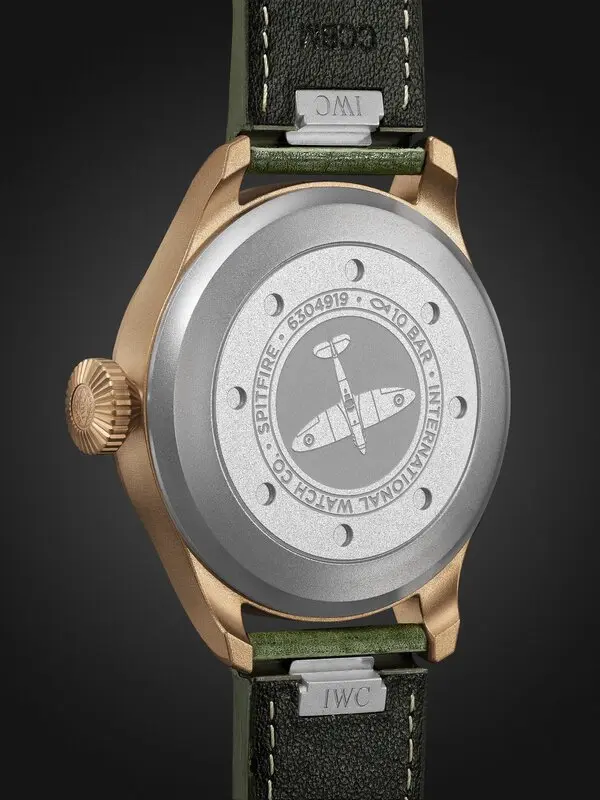 IWC SCHAFFHAUSEN Automatic Bronze Spitfire Watch