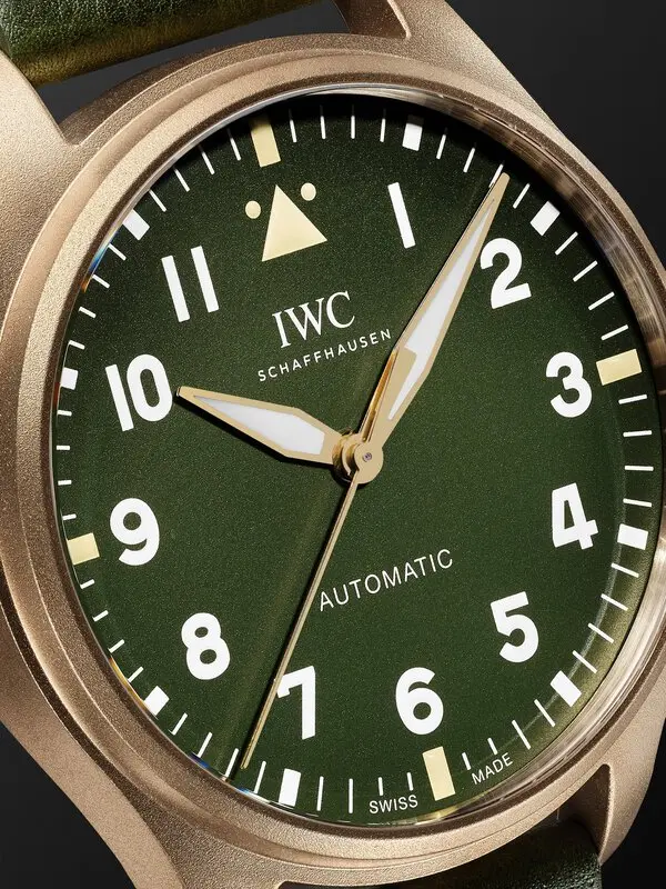 IWC SCHAFFHAUSEN Automatic Bronze Spitfire Watch