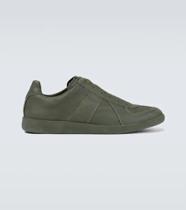 MAISON MARGIELA Replica Raw-edged Canvas Sneakers