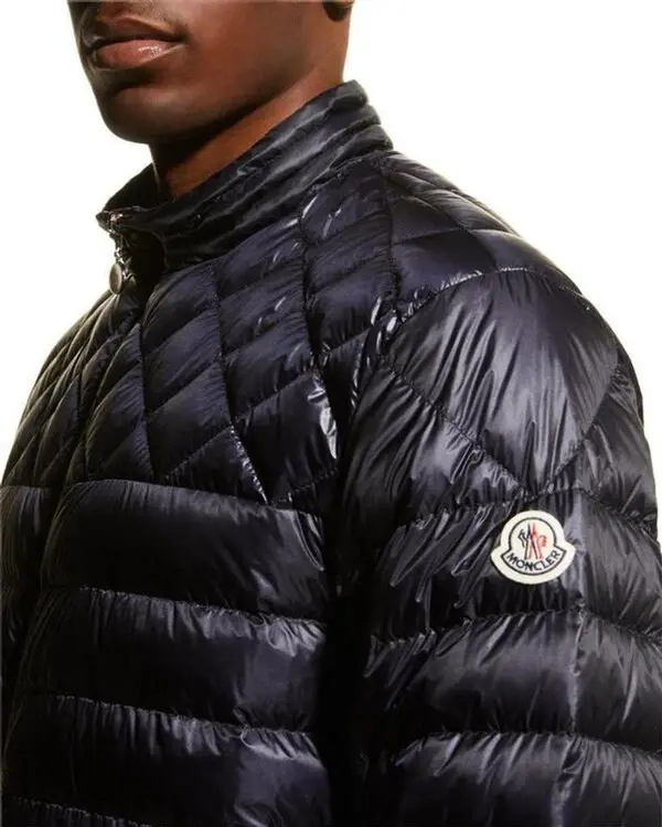 Moncler Benamou Short Down Jacket - Blue