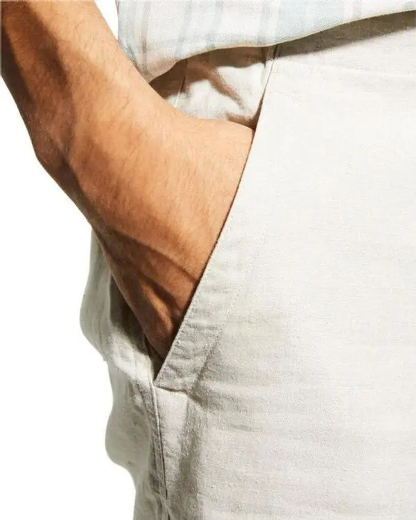 Vince Lightweight Hemp Shorts - Pumice Rock