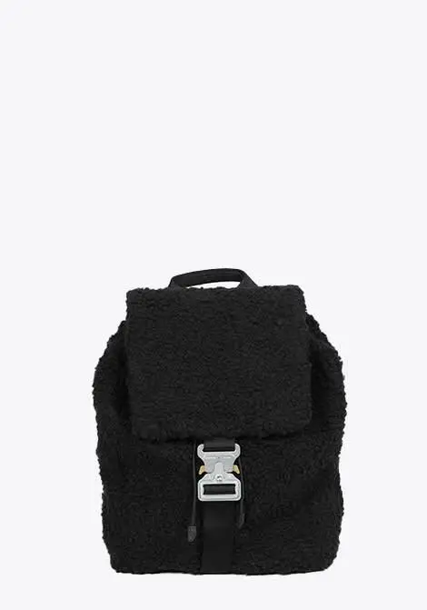 1017 Alyx 9sm Polar Oversize Tank Backpack Black Fleece Backpack