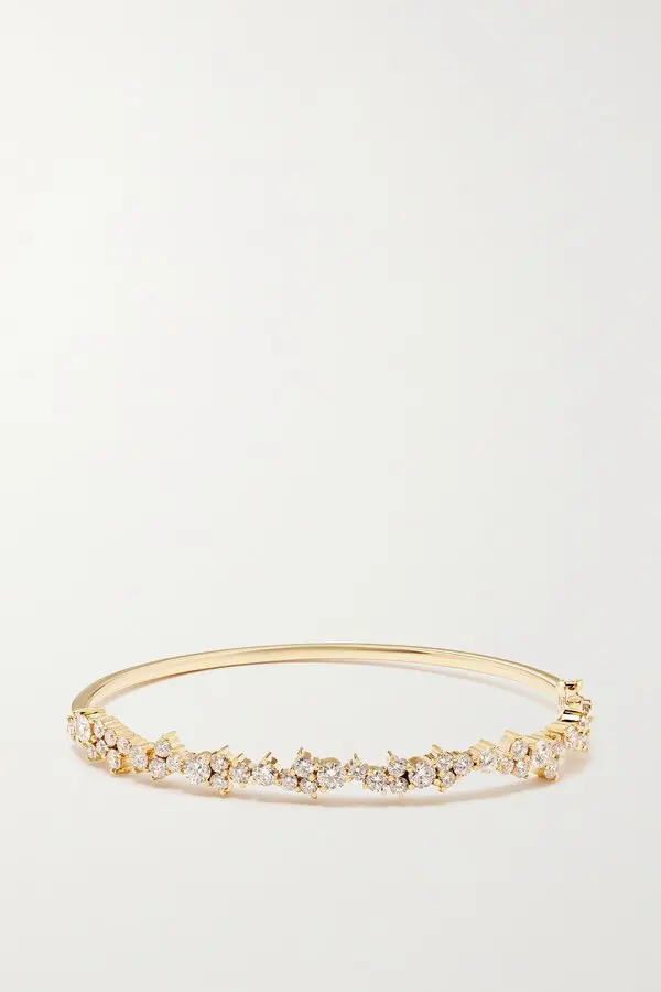 SYDNEY EVAN 14-karat Diamond Bangle