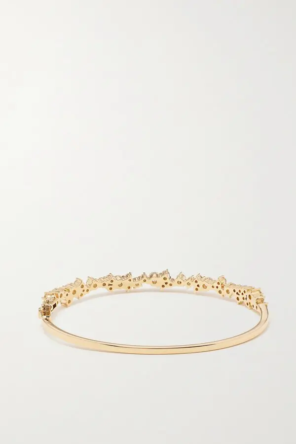SYDNEY EVAN 14-karat Diamond Bangle
