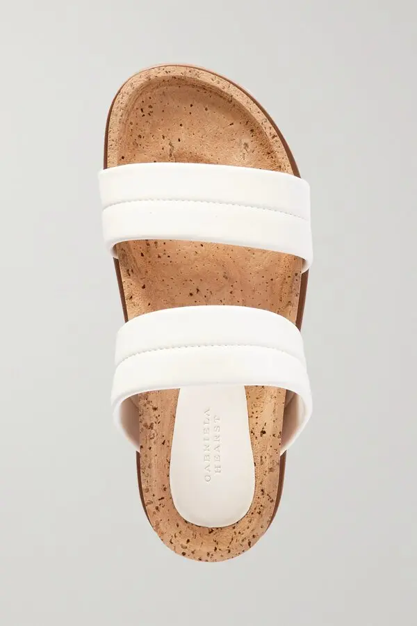 Gabriela Hearst Striker Leather Platform Sandals