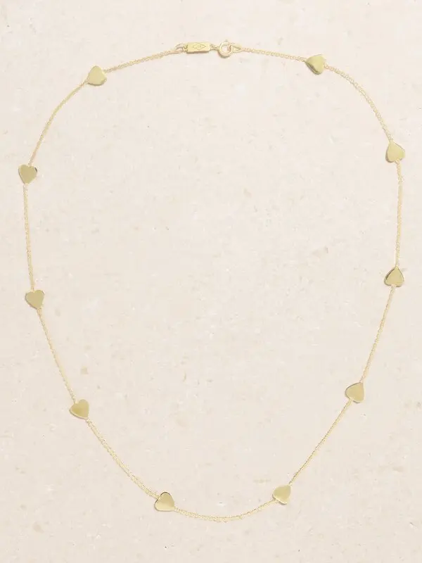 JENNIFER MEYER Heart-by-the-inch 18-karat Necklace - Gold