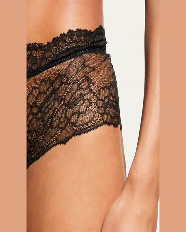 Lise Charmel Sublime En Dentelle Boyshorts - Black