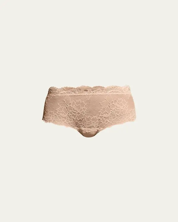 Lise Charmel Sublime En Dentelle Boyshorts - Nude Sublime