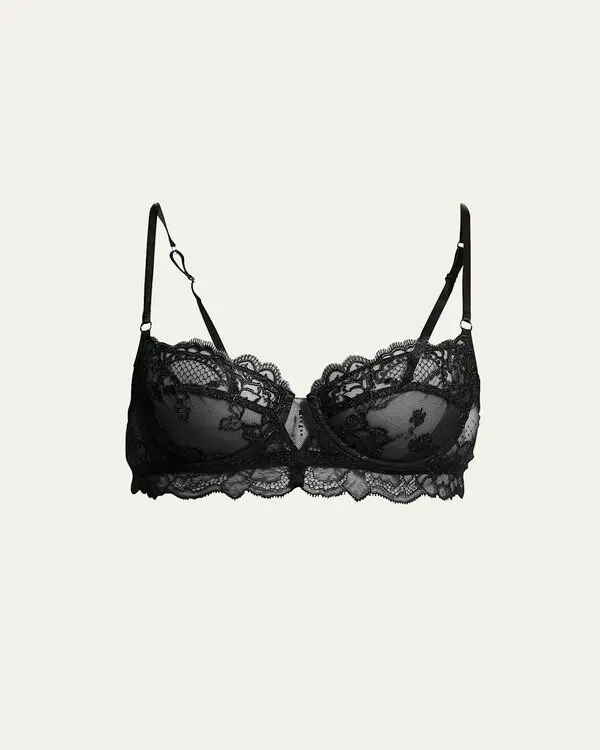 Lise Charmel Sublime En Dentelle Lace Demi Bra - Black
