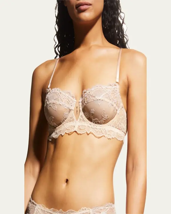 Lise Charmel Sublime En Dentelle Lace Demi Bra - Nude Sublime