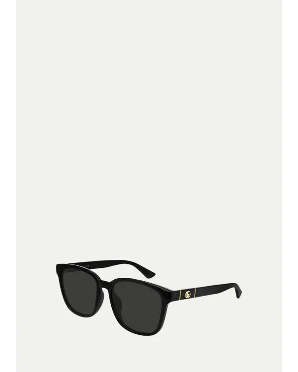 Gucci Square Solid Injection Sunglasses