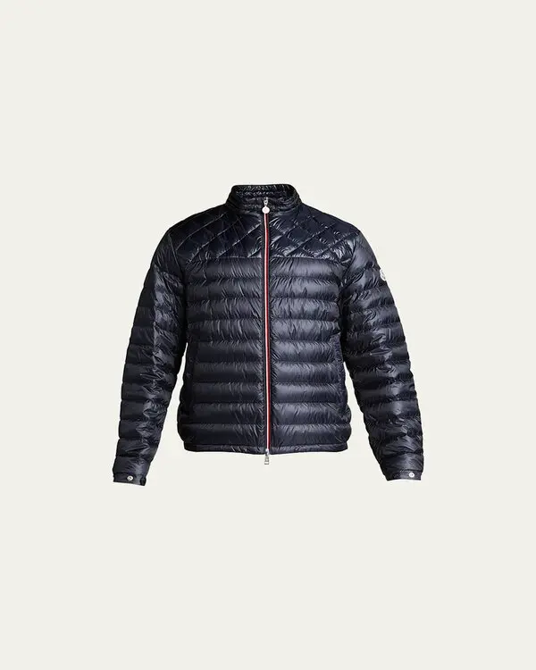 Moncler Benamou Short Down Jacket - Blue