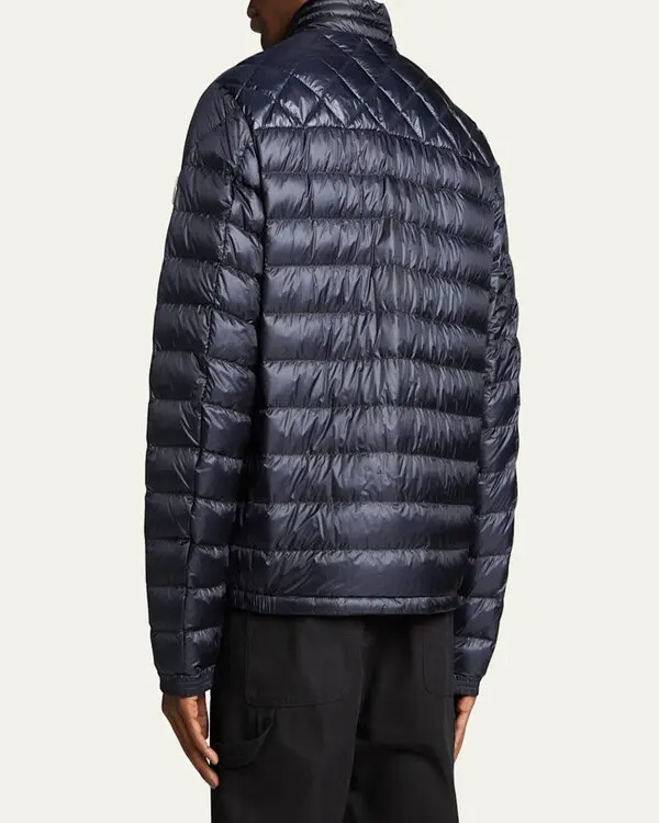 Moncler Benamou Short Down Jacket - Blue