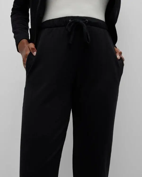 Majestic Filatures Drawstring French Terry Pants - Noir