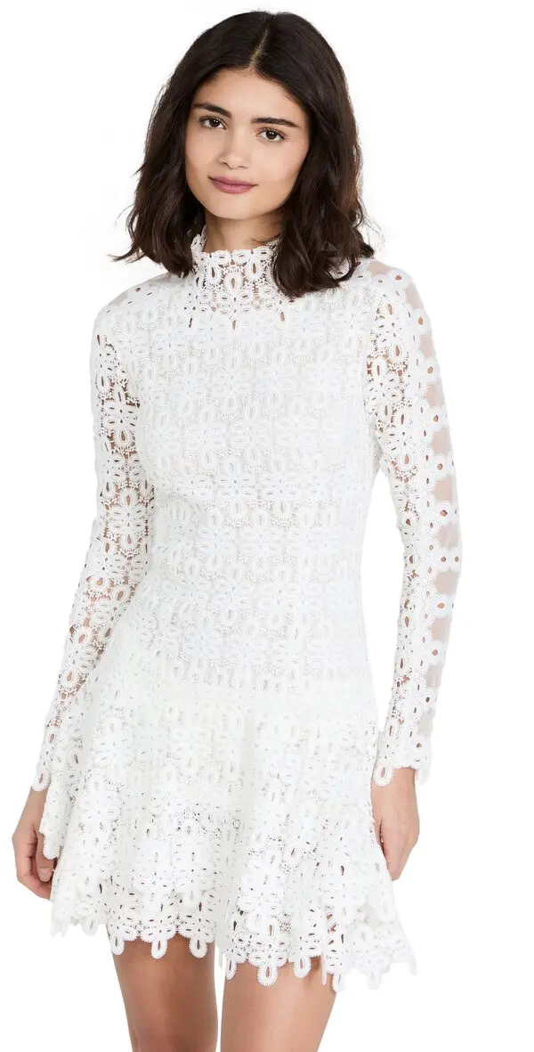 chinese dress ladies Simkhai Veronica Dress in White