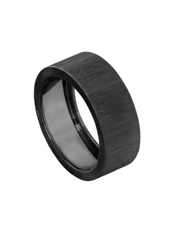 Buccellati Macri Eternelle Blackened White Gold Ring - Silver
