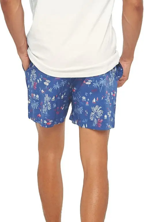 THE LAZY POET Ben St. Tropez Pajama Shorts