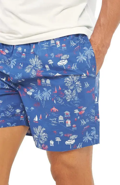 THE LAZY POET Ben St. Tropez Pajama Shorts