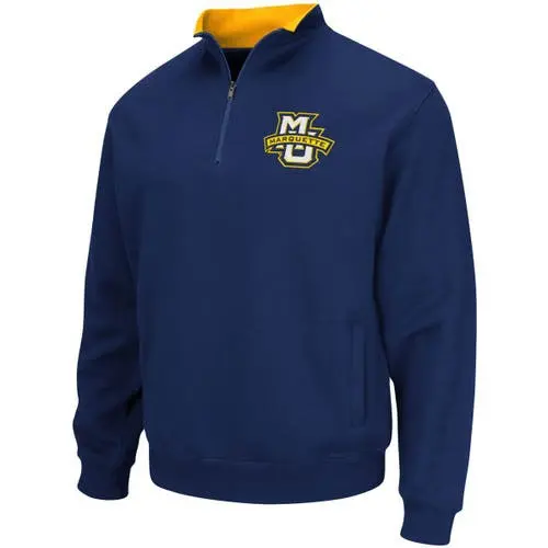 COLOSSEUM Marquette Golden Eagles Tortugas Logo Quarter-zip Jacket