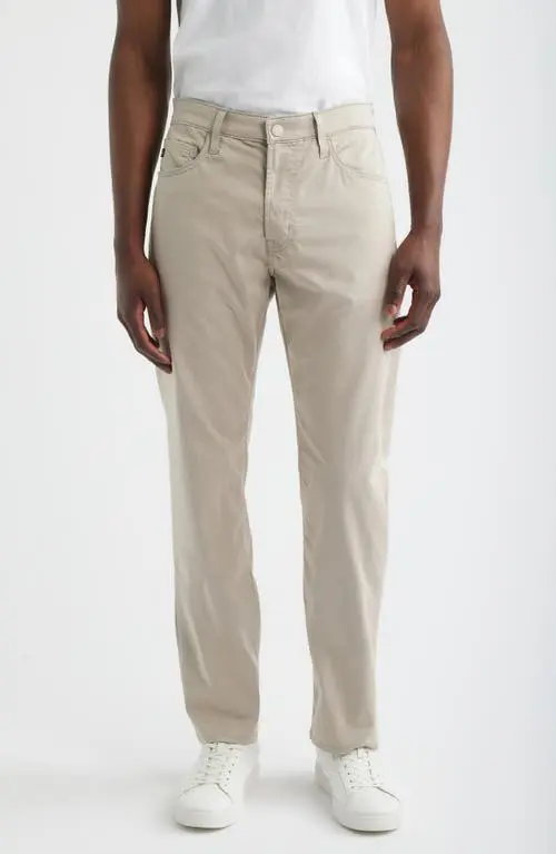 Ag Everett Airluxe Commuter Performance Slim Straight Pants - Chalk