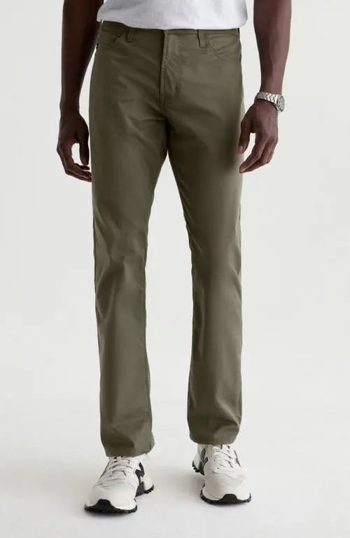 Ag Everett Airluxe™ Commuter Performance Slim Straight Pants - Fern Springs