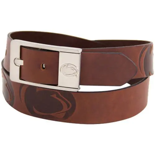 EAGLES WINGS Penn State Nittany Lions Brandish Leather Belt - Brown