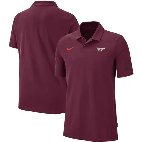 Nike Virginia Tech Hokies 2020 Sideline Coaches Performance Polo