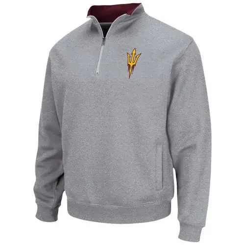 COLOSSEUM Arizona State Sun Devils Tortugas Team Logo Quarter-zip Jacket