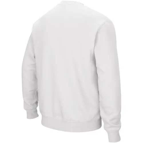 COLOSSEUM Alabama Crimson Tide Arch & Logo Crew Neck Sweatshirt - White