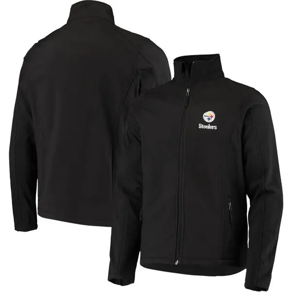 DUNBROOKE Pittsburgh Steelers Sonoma Softshell Full-zip Jacket