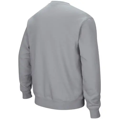 COLOSSEUM Miami University Redhawks Arch & Logo Tackle Twill Pullover Sweatshirt