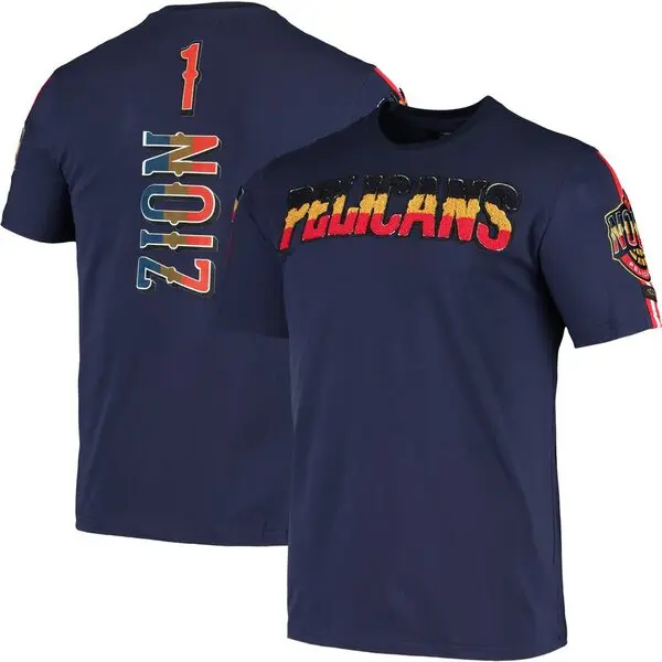 PRO STANDARD Zion Williamson New Orleans Pelicans Player T-shirt - Navy