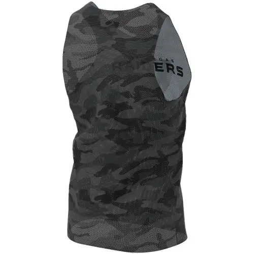 FOCO Gray Las Vegas Raiders Reversible Mesh Tank Top
