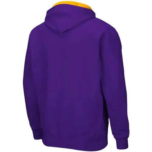 COLOSSEUM Lsu Tigers Full-zip Hoodie - Purple