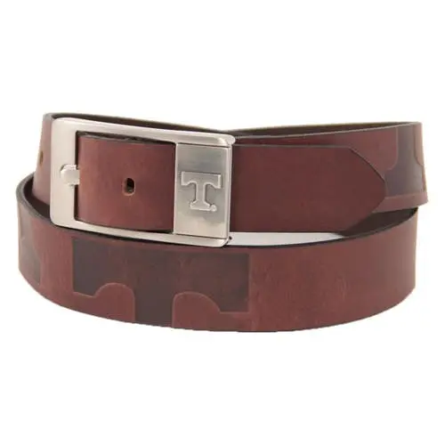 EAGLES WINGS Tennessee Volunteers Brandish Leather Belt - Brown