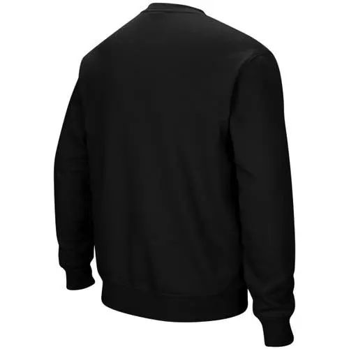 COLOSSEUM Appalachian State Mountaineers Arch And Logo Crew Neck Sweatshirt