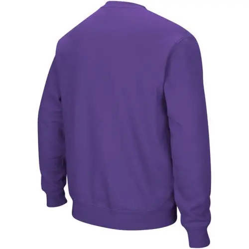 COLOSSEUM Clemson Tigers Arch & Logo Crew Neck Sweatshirt