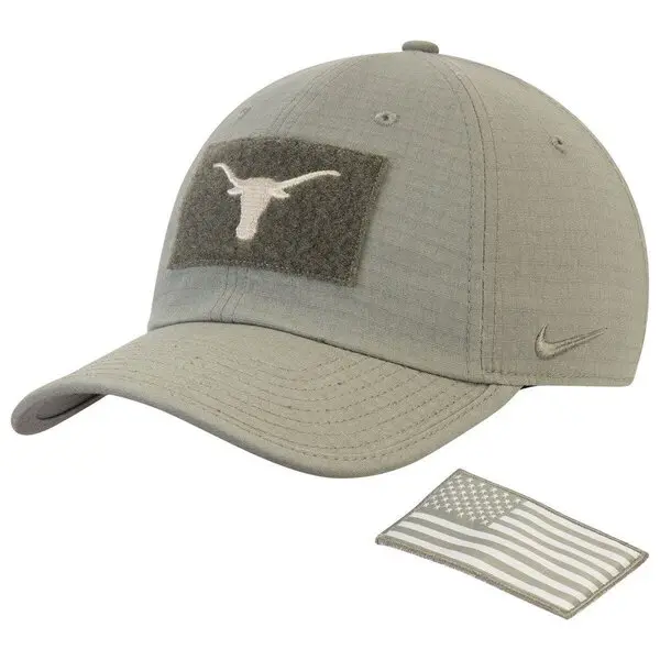 Nike Green Texas Longhorns Tactical Heritage 86 Team Performance Adjustable Hat