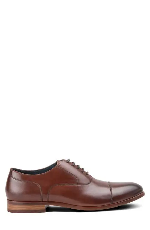BLAKE MCKAY Melvern' Cap Toe Oxford - Chestnut Leather