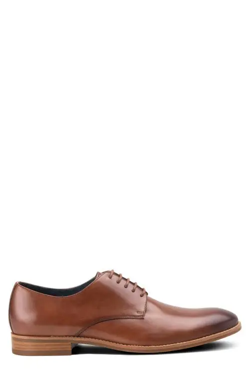 BLAKE MCKAY Damon Plain Toe Derby - Cognac