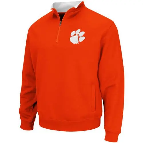 COLOSSEUM Clemson Tigers Tortugas Logo Quarter-zip Pullover Jacket