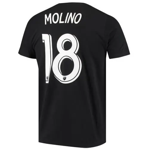 Adidas Kevin Molino Minnesota United Fc Go To Name & Number T-shirt - Black