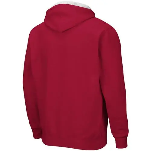 COLOSSEUM Alabama Tide Full-zip Hoodie - Crimson