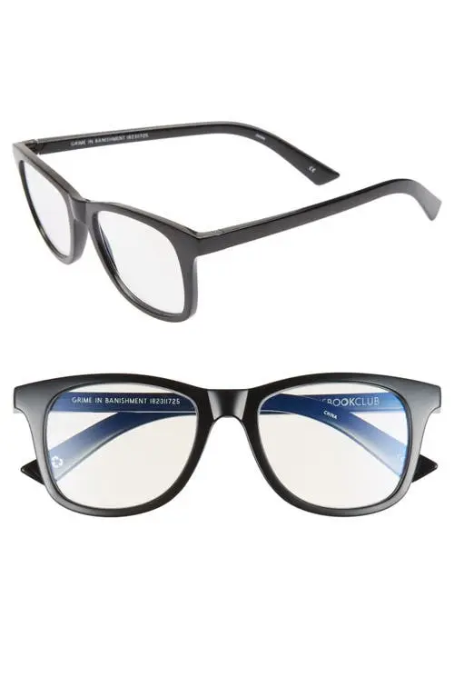 THE BOOK CLUB Grime In Banishment Reading Glasses - Black