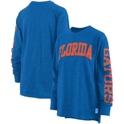PRESSBOX Florida Gators Two-hit Canyon Long Sleeve T-shirt