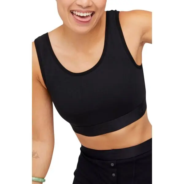 TOMBOYX Compression Top - Black