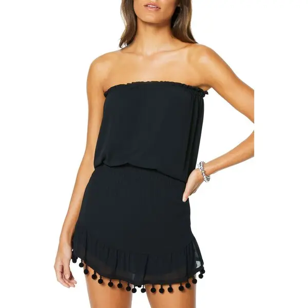 Ramy Brook Marci Cover-up Dress - Black