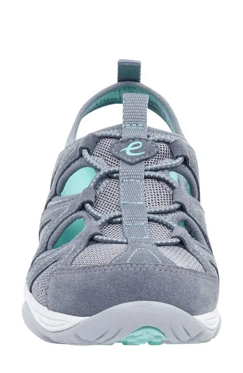 Easy Spirit Earthen Walking Sneaker - Grey Multi Suede