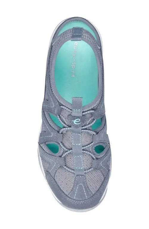 Easy Spirit Earthen Walking Sneaker - Grey Multi Suede